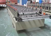 China Hydraulic 5.5KW Color Glazed Steel Tile Roll Forming Machine - 16 Stations, 1000mm Width, 0-12m/min Speed for sale