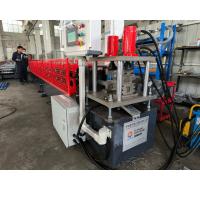 China 0.5-1.2mm Galvanized Steel Garage Door Strut Channel Roll Forming Machine for sale