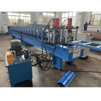 China Galvalume PPGI Ridge Capping Roll Forming Machine 0.3-0.8mm Thickness 16 Stations for sale