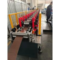 China Galvanized Steel Rolling Shutter Door Bottom Slat Roll Forming Machine 0.7-1.2mm with Saw Cutting for sale