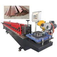 China Galvanized Steel Rolling Shutter Door Bottom Slat Roll Forming Machine 0.7-1.2mm with Saw Cutting for sale