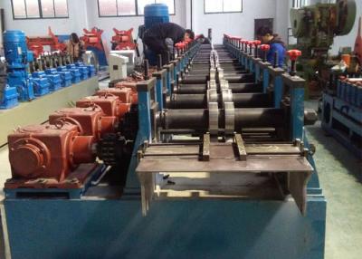 China Perforated Solar Panel Bracket 2.5mm Roll Forming Machine with 19 Stations and 22KW Power for sale