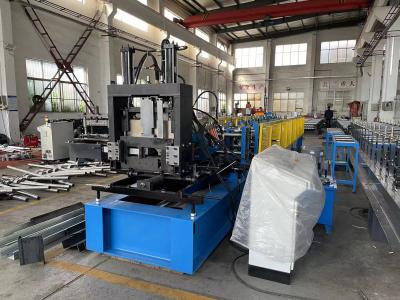 China 18 Stations Galvanized Steel 100-300mm Automatically Width And Height Adjustable CZ Purlin Roll Forming Machine for sale