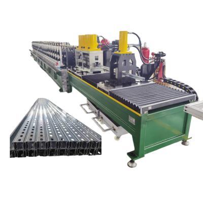 China Galvanized Steel Solar Strut Channel Roll Forming Machine 0.8-2.5mm Thickness 8-10m/min for sale