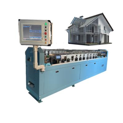 China 0.8-1.2mm Steel Profile LGS Machine 4 Inch C Channel Roll Forming Machine 7.5KW Air Cooling for sale