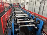 China 0.8-1.2mm Thickness Customized Color Sectional Garage Door Panel Roll Forming Machine for sale
