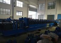 China 18 Steps Rack Roll Forming Machine , Metal Rollforming Systems Chain Drive for sale