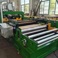 China Automatically PLC Control 0.8mm Galvanized Steel Coil Slitting Machine Cut To Length Line for sale