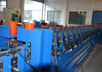 China GCr15 Steel Shelving Rack Roll Forming Machine 200-600mm Width Adjustable for sale