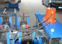 China Hydraulic Bending Storage Rack Shelving Making Machine With Cutting Cr12Mov for sale