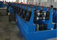 China Hydraulic Bending Storage Rack Shelving Making Machine With Cutting Cr12Mov for sale