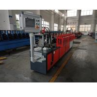 China 0.7-1.2mm Thickness Galvanized Steel U Shaped Track Roll Forming Machine for sale