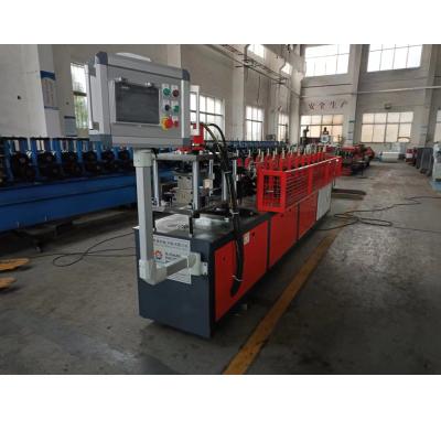 China 0.7-1.2mm Thickness Galvanized Steel U Shaped Track Roll Forming Machine for sale