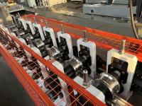 China 0.4-1.2mm Thin Material Galvanized Steel Resilient Channel Roll Forming Machine for sale