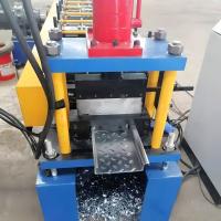 China 1.2-2.0mm Thickness Steel Scaffolding Planks Roll Forming Machine 20 Stations 11KW for sale