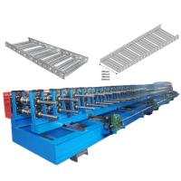 China 100mm-600mm Multiple Sizes Cable Tray Roll Forming Machine With Perforated Holes for sale