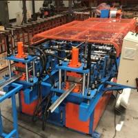 China 0.4-1.2mm Top Hat Channel Roll Forming Machine 2 In One Metal Omega Profile Machine for sale
