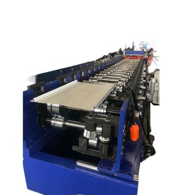 China Snap Lock Standing Seam Metal Sheet Roll Forming Machine 0.5-1.2mm 20 Stations for sale
