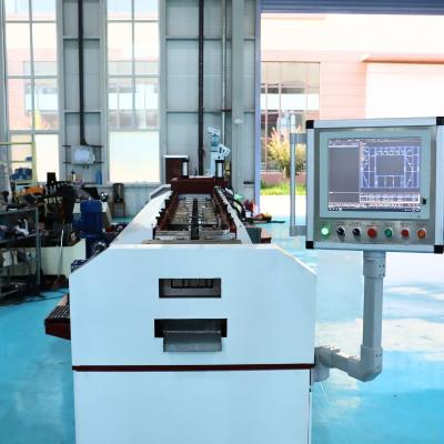 China Width Adjustable 63-140mm Light Gauge Steel Framing Machine 7.5kW for Prefabricated Houses for sale
