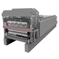 China 3-In-1 Triple Layer Metal Roofing And Siding Roll Forming Machine for sale