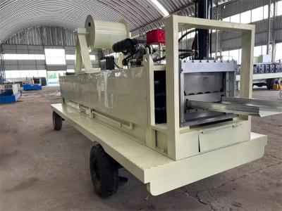 China Portable KR18 Standing Seam Roll Forming Machine 26 Gauge Aluminum Color Steel On Site for sale