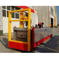 China Portable KR18 Standing Seam Roof Sheet Roll Forming Machine 11 Stations 24HP Gasoline Engine for sale