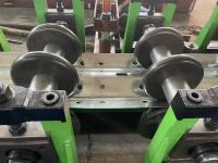 China Galvanized Steel 2 Waves Highway Guardrail Roll Forming Machine 3.5mm Thickness W Beam Safety Barrier Fence for sale