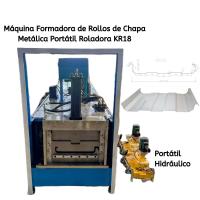 China Mexico Popular Portable KR18 KR24 Standing Seam Roll Forming Machine for sale