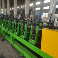 China Automatic W Shape Crash Barrier Guardrail Roll Forming Machine 2-4mm Steel Plate for sale