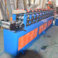 China Chain Drive Omega Purlin Roll Forming Machine 0.3-0.8mm 10-15m/min Ceiling Framing for sale