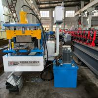 China Aluminum Steel Flat Pan Patio Cover Roll Forming Machine 0.7-1.2mm Thickness 20 Stations for sale