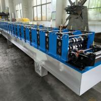 China Aluminum Flat Pan Roll Forming Machine 0.024-0.032 Inch Thickness for Patio Covers for sale