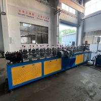 China 15m/Min Galvanized Metal Rolling Shutter Door Roll Forming Machine With Ribs for sale
