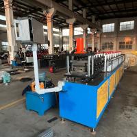 China 15m/Min Galvanized Metal Rolling Shutter Door Roll Forming Machine With Ribs for sale