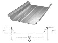 China 0.3-0.8mm Galvanized Steel SSR Metal Roofing Beam Standing Roll Forming Machine 7 Stations for sale