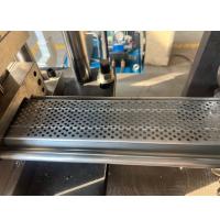 China Galvanized Steel Rolling Shutter Door Slat Roll Forming Machine 0.7-1.2mm Thickness with Perforated Holes for sale
