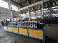 China Galvanized Steel Shutter Door Roll Forming Machine 0.7-1.2mm Thickness with Perforation for sale