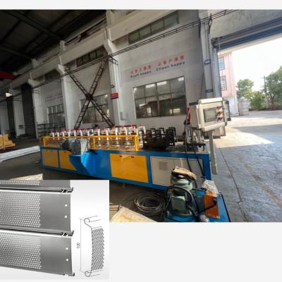 China ISO Certificate 75mm 100mm Shutter Galvanized Metal Industrial Rolling Shutters Roll Forming Machine for sale