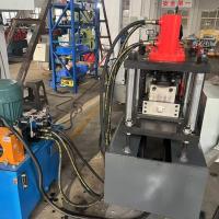 China 1.2 - 1.5mm Thickness Top Hat Rail Din Rail Roll Forming Machine For Electrical Box for sale