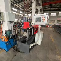 China 1.2 - 1.5mm Thickness Top Hat Rail Din Rail Roll Forming Machine For Electrical Box for sale