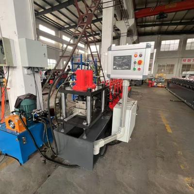 China 1.2 - 1.5mm Thickness Top Hat Rail Din Rail Roll Forming Machine For Electrical Box for sale
