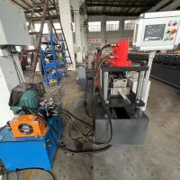 China Galvanized Steel Din Rail Roll Forming Machine 1.2-1.5mm Thickness 35mm Electrical Box for sale