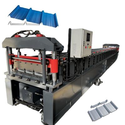 China Clip Lock 700 730 410 Standing Seam Roll Forming Machine 7.5kw 380V for sale