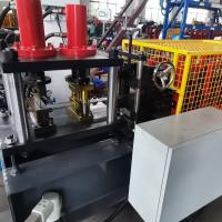 China TS35 Din Rail Roll Forming Machine 1.2-1.5mm Steel 5.5KW 12 Rollers for sale