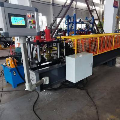 China TS35 Din Rail Roll Forming Machine 1.2-1.5mm Steel 5.5KW 12 Rollers for sale