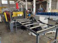 China 0.75-1.0mm Thickness Color Steel Storage Racking Shelf Panel Roll Forming Machine for sale