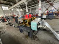 China 0.75-1.0mm Thickness Color Steel Storage Racking Shelf Panel Roll Forming Machine for sale