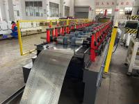 China 0.75-1.0mm Thickness Color Steel Storage Racking Shelf Panel Roll Forming Machine for sale
