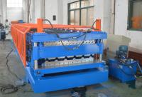China Double Layer Roll Forming Machine 18 Stations Galvanized Steel 0.3-0.8mm Roof Panel Making for sale