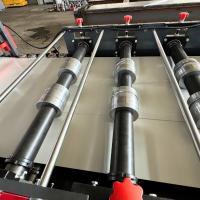 China 720mm Clip Lock Standing Seam Roll Forming Machine 0.35-0.6mm Thickness Ppgi Galvanized Steel for sale